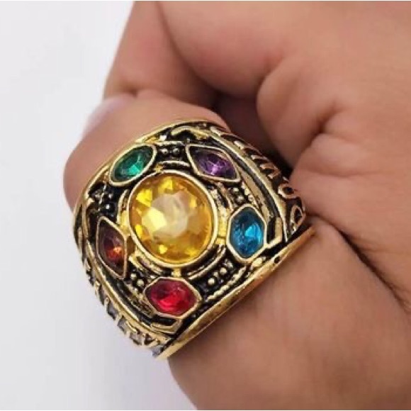 Accessories | Anime Game Hot Marvel Avengers Infinity Stones Mens Ring ...